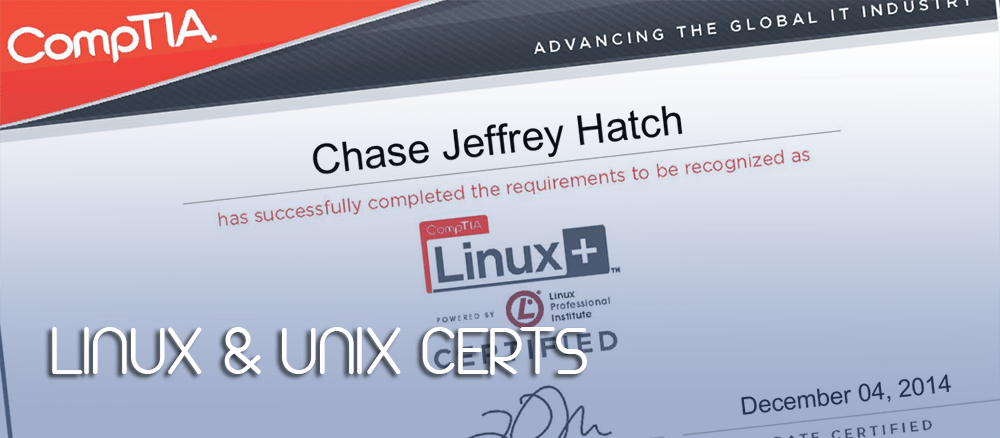 شهادات الـ UNIX و الـ Linux المعترف بها علي مستوي العالم – iTawy | أيتاوي